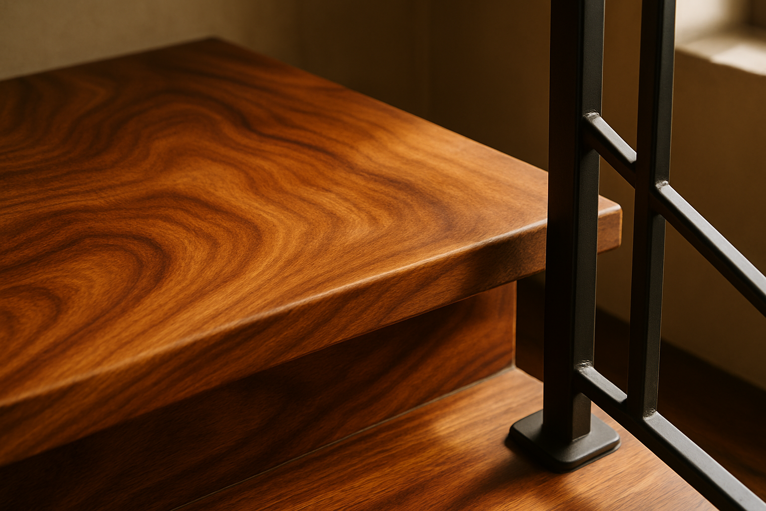 Why Use Monkey Pod for Stair Threads? - Blue Sea Wood